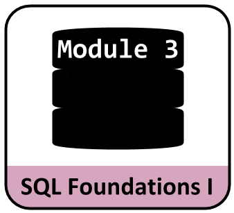 SQL Foundations I Module 3 - Intro to SQL - Badge List