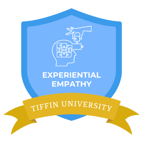 Experiential Empathy - Tiffin University - TU Connects - Badge List